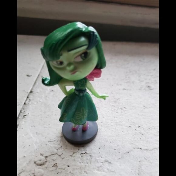 Pixar | Toys | Disney Pixar Inside Out Disgust Green Girl Action Figure ...